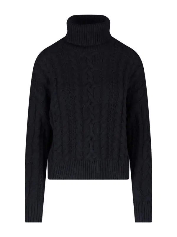 Ralph Lauren Cable-knit Cotton Turtleneck