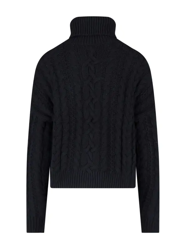 Ralph Lauren Cable-knit Cotton Turtleneck