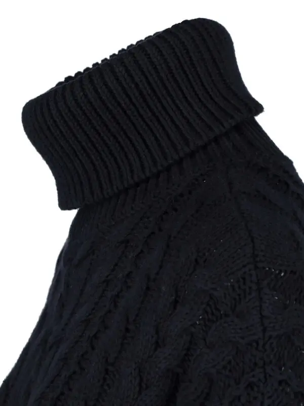 Ralph Lauren Cable-knit Cotton Turtleneck