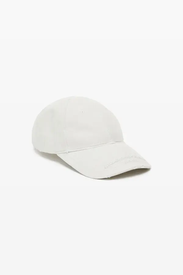 Alexander Wang Distressed Baseball Cap - Stone