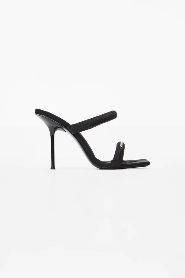 Alexander Wang Julie Tubular Webbing Sandal - Black