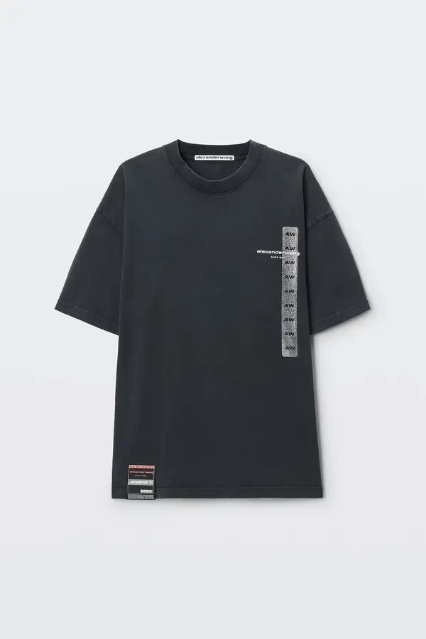 Alexander Wang Graphic Tee - Washed Black