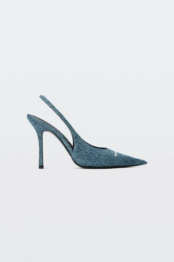 Alexander Wang Buffy 105mm Sling Back Pump