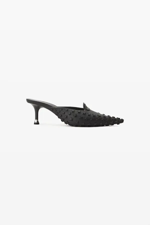 Alexander Wang Griphoria 65mm 3d Printed Mule - Black