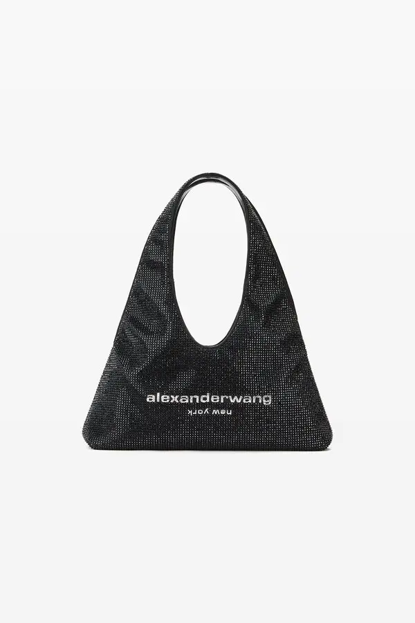 Alexander Wang Pike Crystal Mini Bag - Black