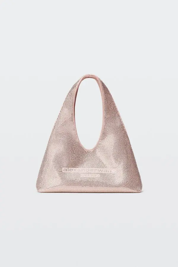 Alexander Wang Pike Crystal Mini Bag - Rose Beige