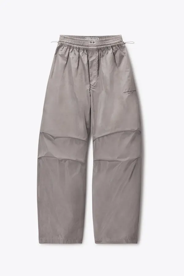 Alexander Wang Boxer Waist Mid-rise Track Pant