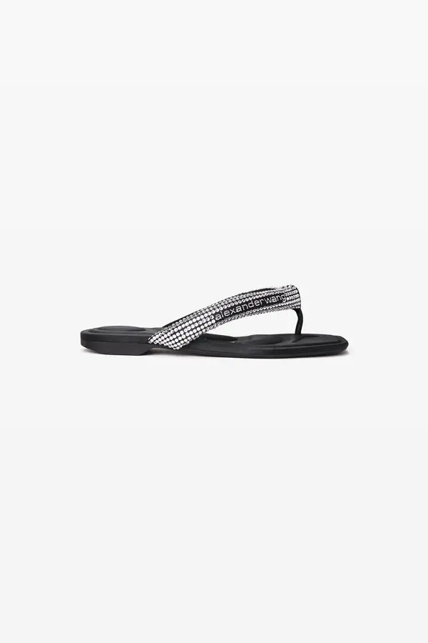 Alexander Wang Jenna Tubular Flat Thong Sandal