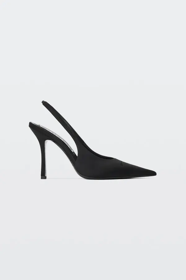 Alexander Wang Buffy 105mm Sling Back Pump - Black