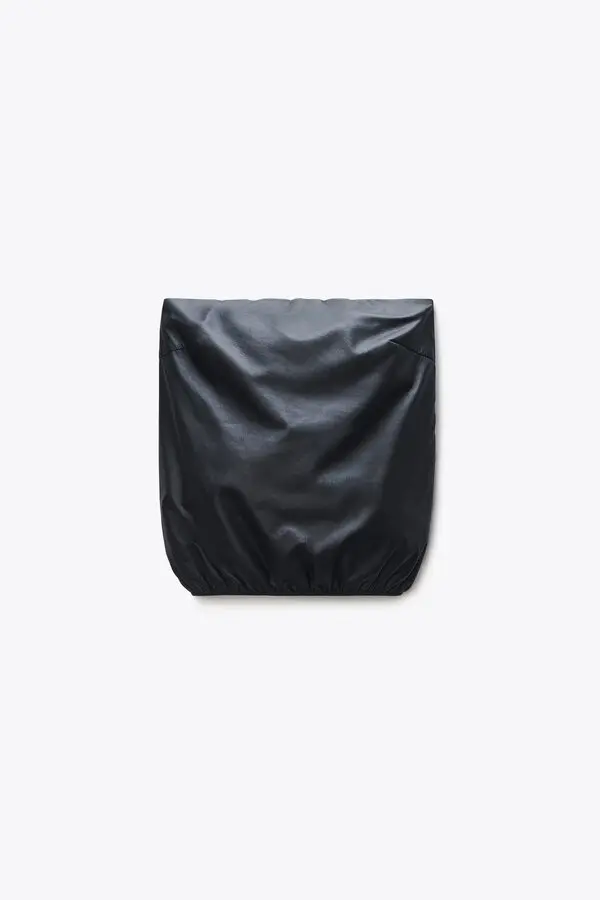 Alexander Wang Leather Bubble Top