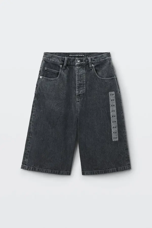 Alexander Wang Low Rise Board Short W/ Flasher Graphic