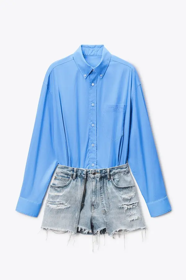 Alexander Wang Prestyled Skort Romper