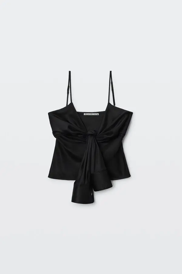 Alexander Wang Pre-styled Knotted Cami Top
