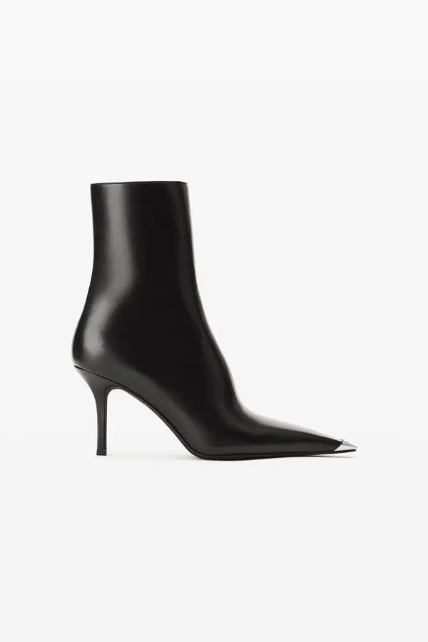 Alexander Wang Ferrara Zip Boot In Leather 85mm