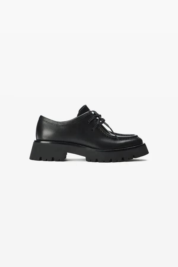 Alexander Wang Colt Lace-up Loafer In Leather