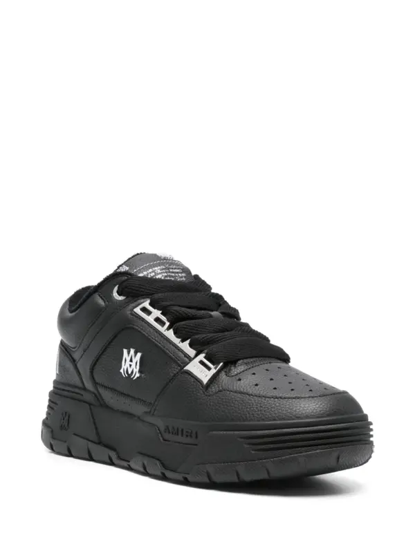 Amiri Leather Sneakers With Logo