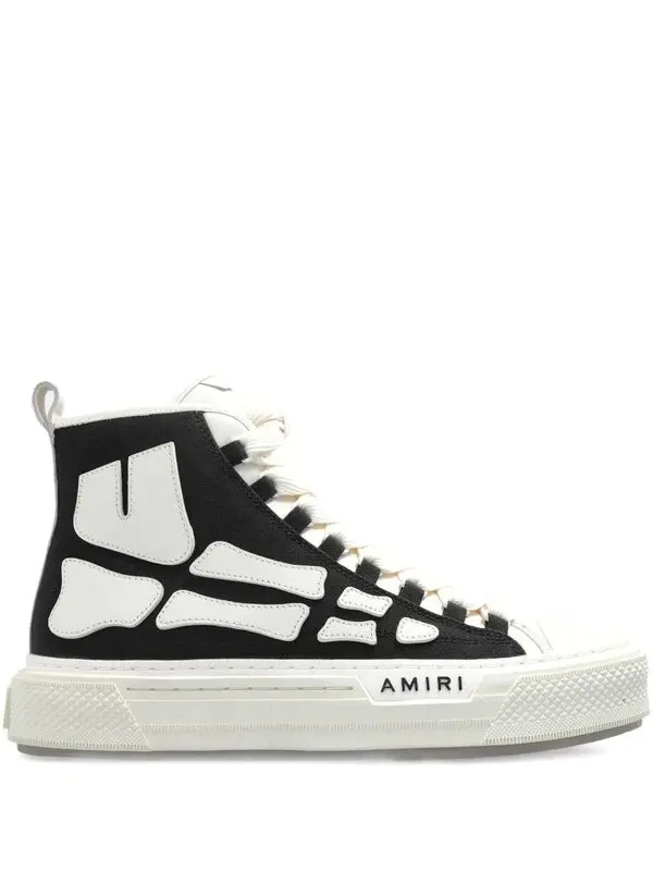 Amiri Printed Sneakers - Black