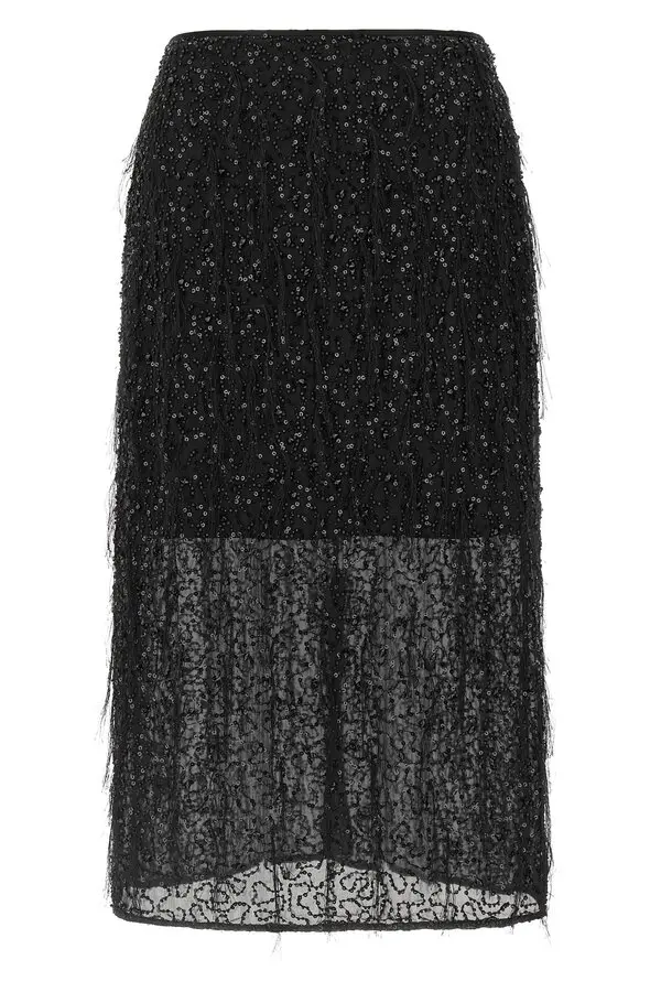 Twin-set Sequin Embroidery Skirt