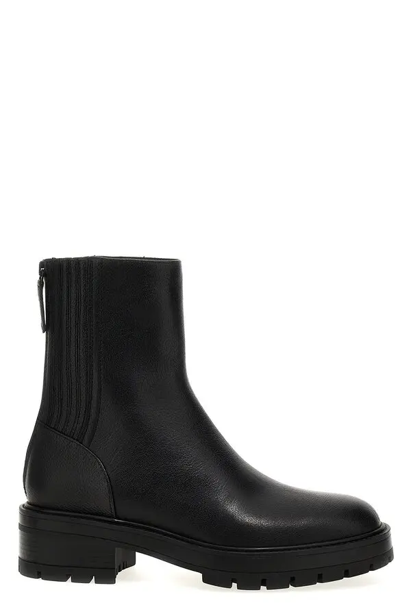 AQUAZZURA Saint Honore' Ankle Boots - Black