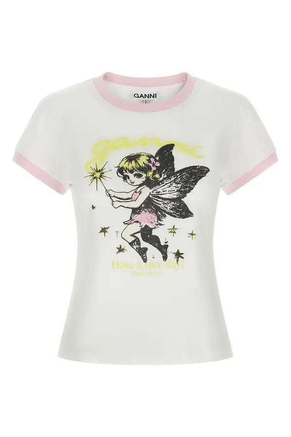 GANNI Fairy' T-shirt - White