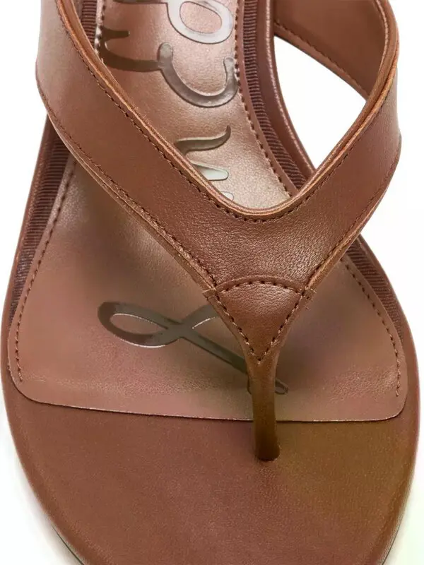 Sam Edelman Amie Leather Sandals - Brown