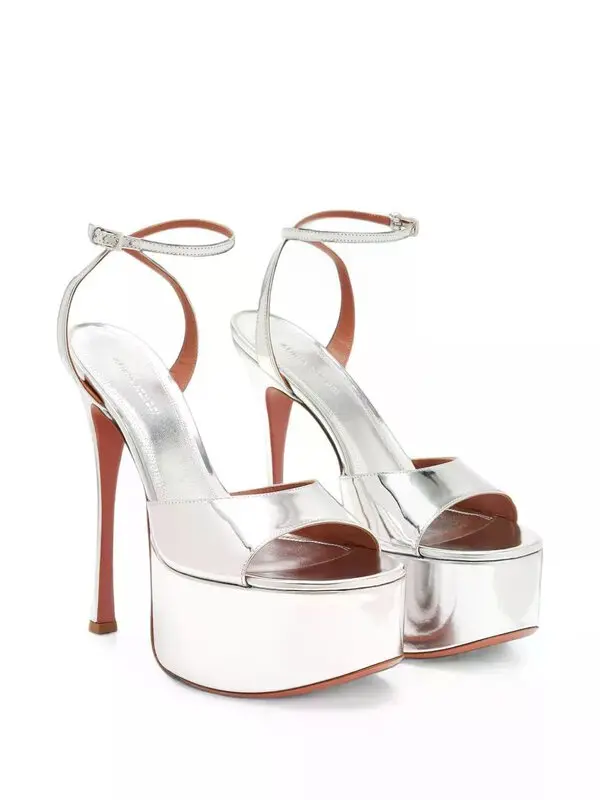 Amina Muaddi Aya Platform Sandals