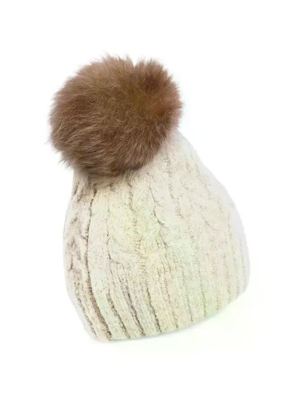 PARAJUMPERS Kylie Cable-knit Beanie Hat