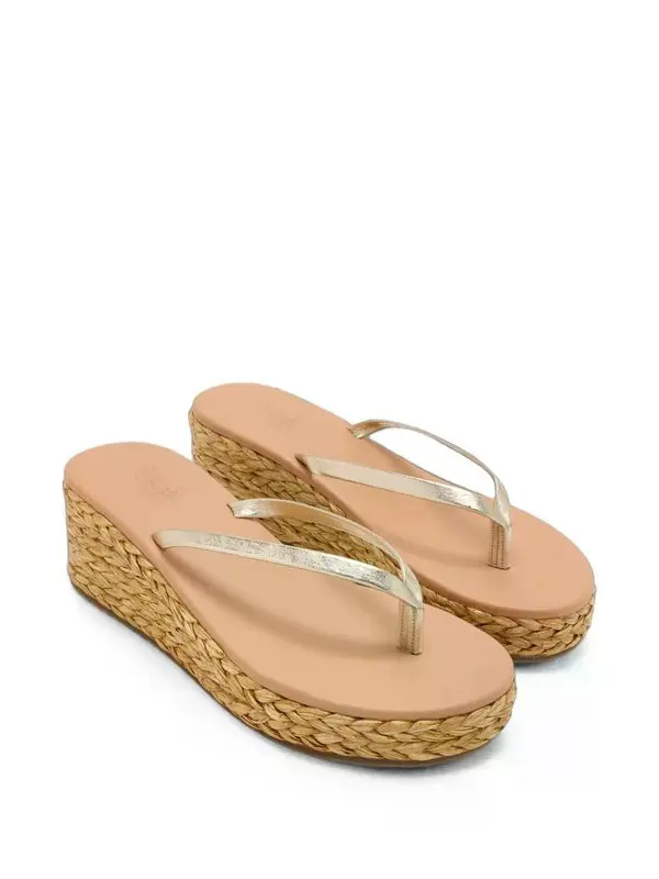 ANCIENT GREEK SANDALS Saionara Low-wedge Sandals