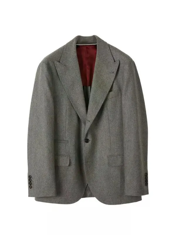 Brunello Cucinelli Peak-lapel Single-breasted Blazer