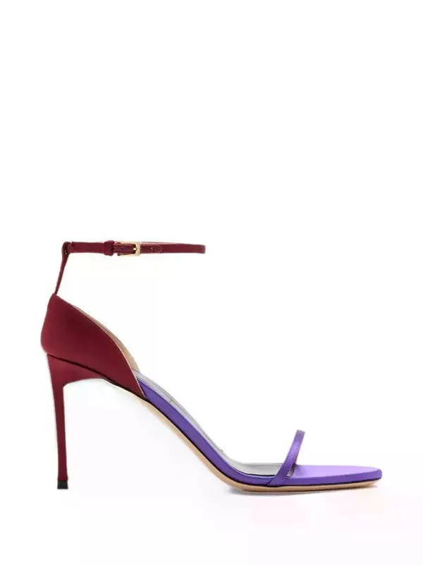 TOM FORD Satin Vertigo Ankle Strap Sandals