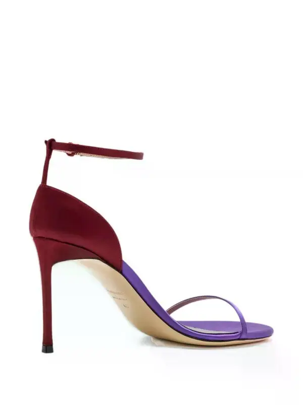 TOM FORD Satin Vertigo Ankle Strap Sandals