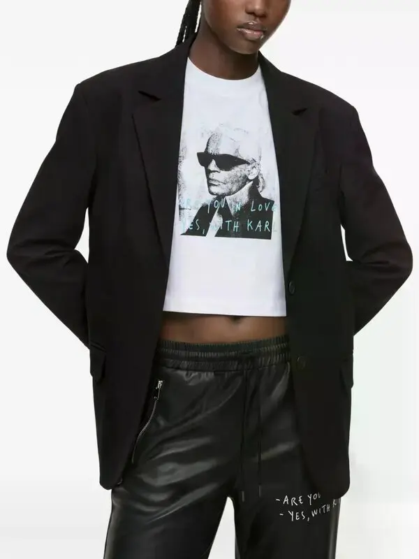 Karl Lagerfeld X Pietro Terzini Oversized Boxy Blazer