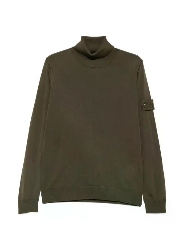 Stone Island Ghost Logo-patch Sweater