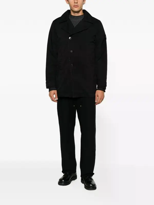 Stone Island 4100027 David-tc_s.i. Ghost Coat - Black