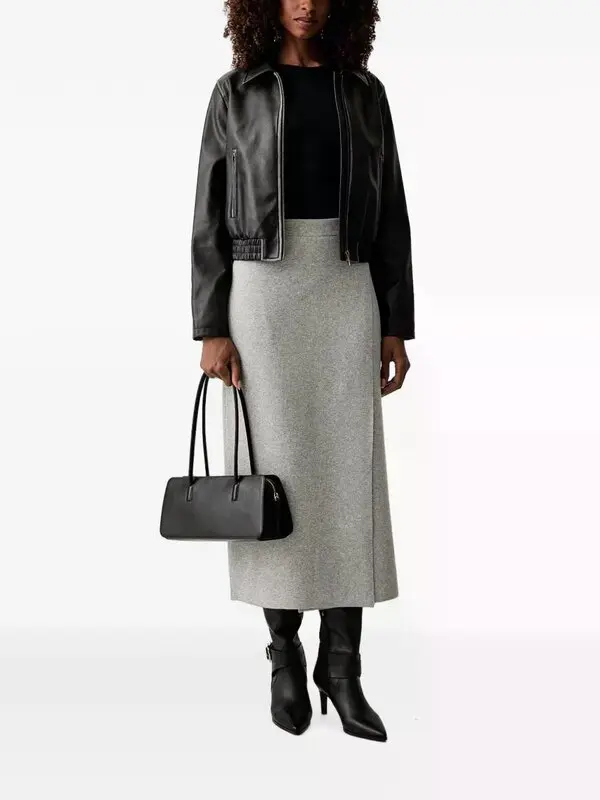 TWINSET Elasticated-hem Zip-up Jacket