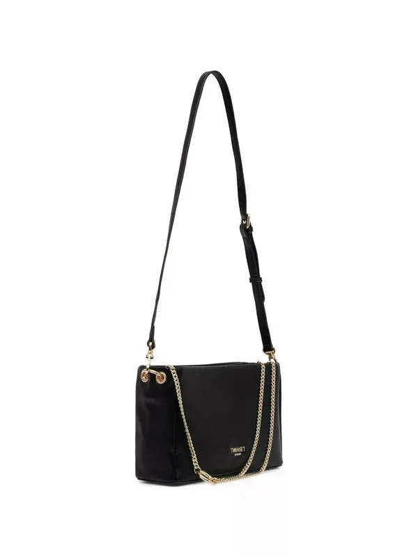 TWINSET Chain-link Shoulder Bag - Black