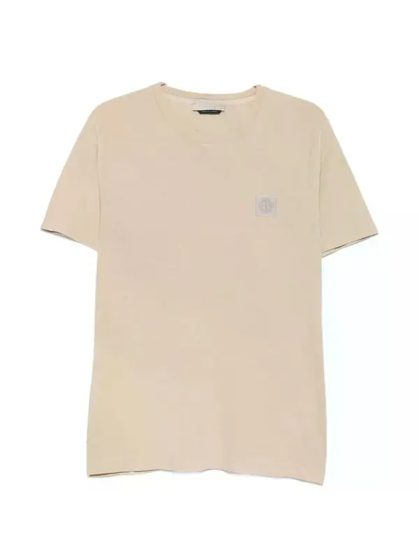 Stone Island Ghost Logo-patch T-shirt