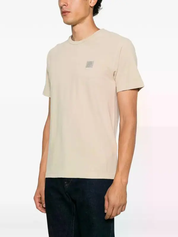 Stone Island Ghost Logo-patch T-shirt