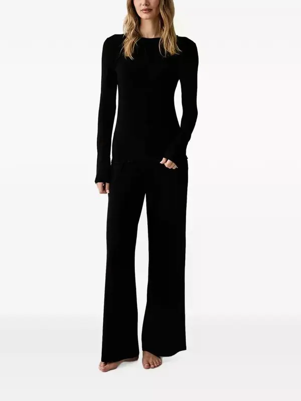 TWINSET Ruffle-trim Pyjamas - Black