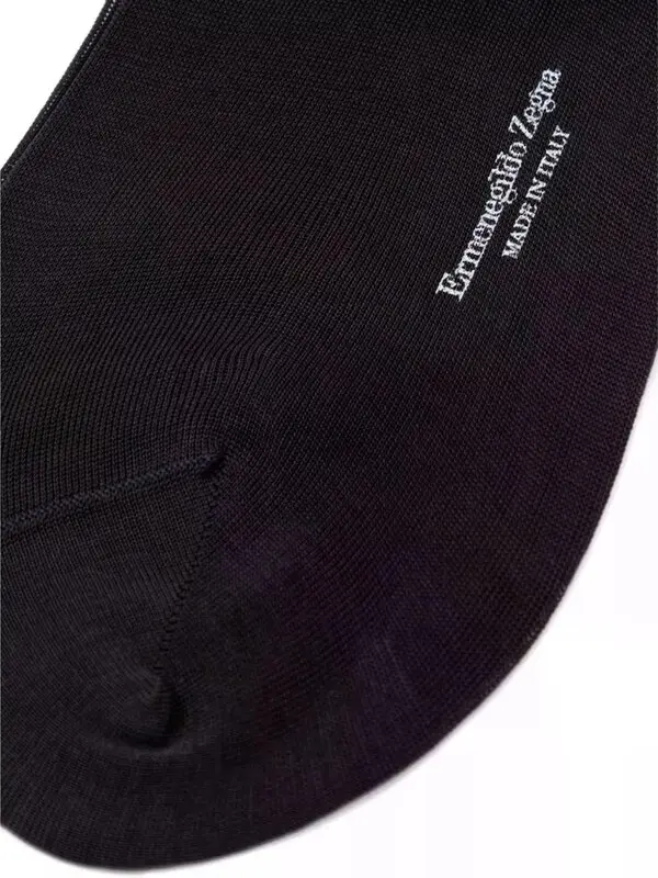 Zegna Ribbed-knit Socks