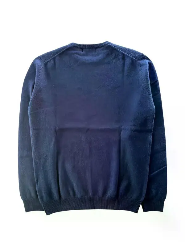 BALDININI Logo-plaque Crew-neck Sweater