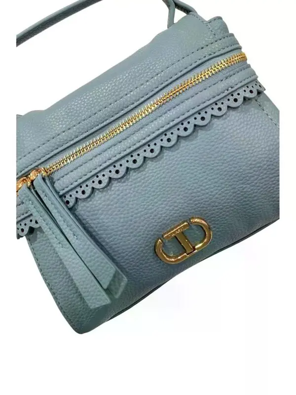 TWINSET Scalloped-trim Cross Body Bag