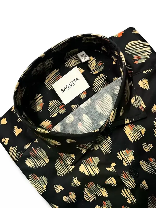 BAGUTTA Heart-print Shirt