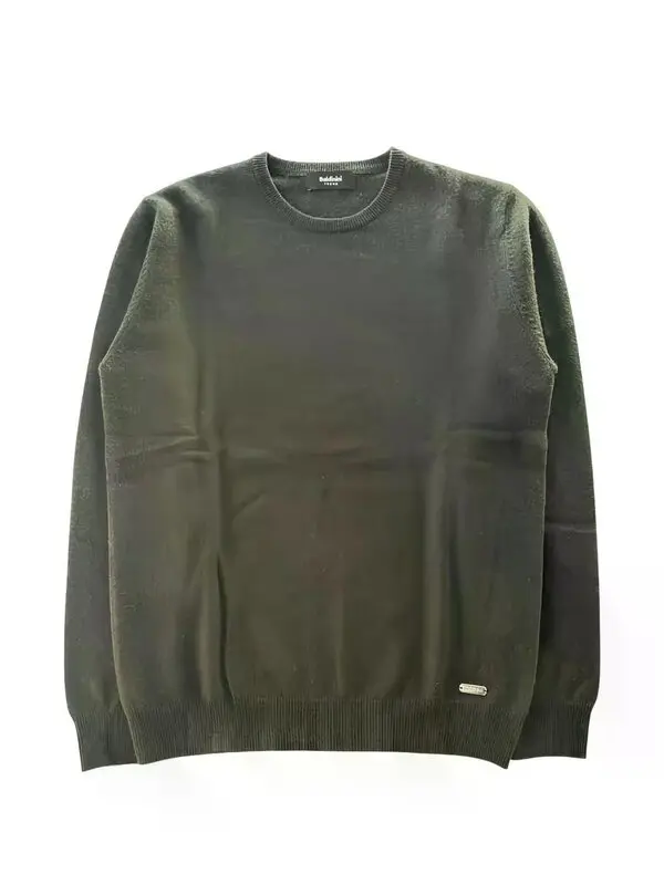 BALDININI Logo-plaque Cashmere Sweater