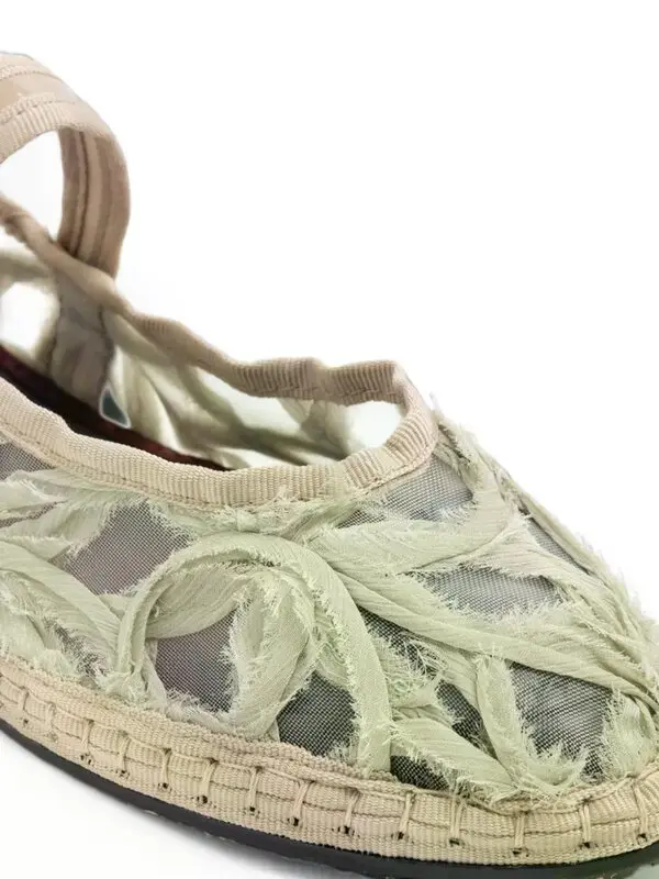 FLABELUS Pierre Floral-mesh Espadrilles