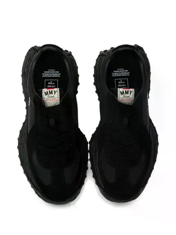 Mihara Yasuhiro Panelled Leather Sneakers