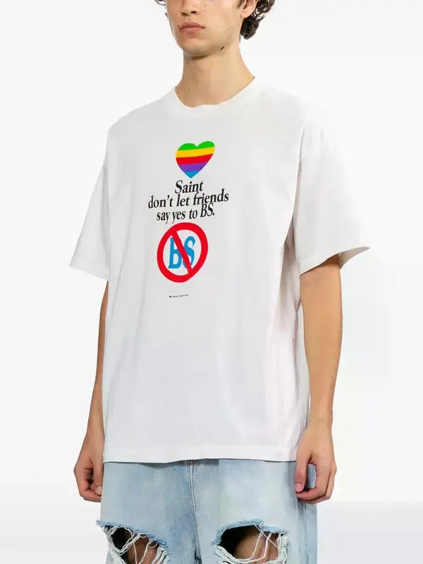 SAINT MXXXXXX Graphic-print T-shirt