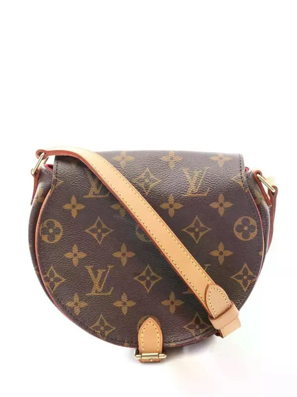 LOUIS VUITTON 2021-2026 Monogram Sac Tambourine Crossbody Bag - Brown