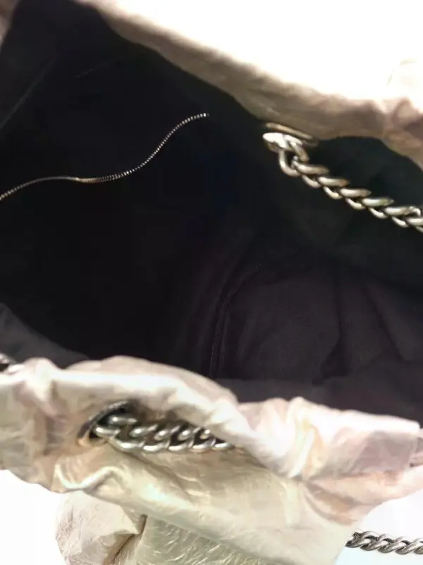 Balenciaga 2010s Crush Chain Tote Bag