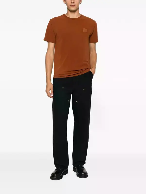 Stone Island Ghost Logo-patch T-shirt